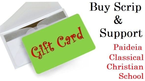 Scrip Gift Card – Paideia Classical Christian School